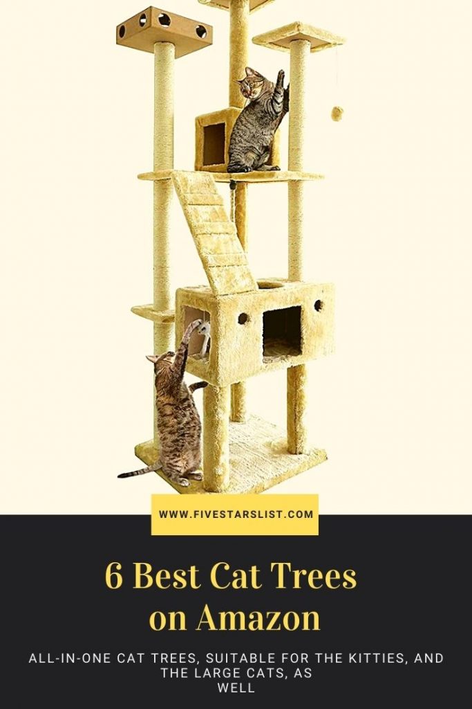 6 Best Cat Trees on Amazon - Price and Features