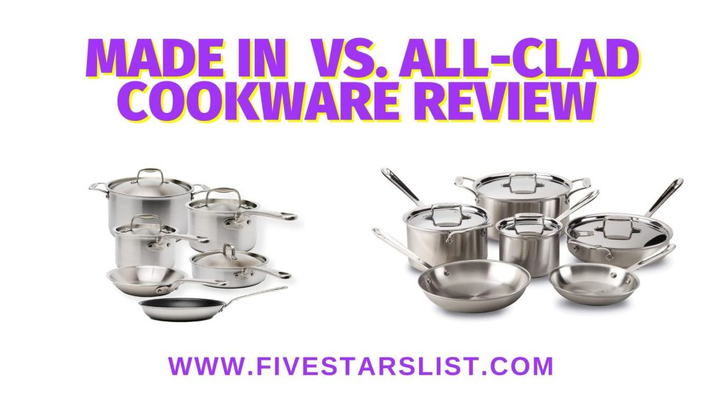 Made in vs. All Clad Cookware Review